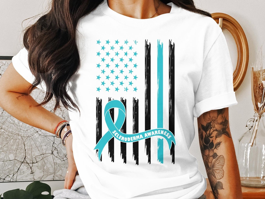 Scleroderma Awareness Svg Png, American Flag, Cricut Sublimation Design ...