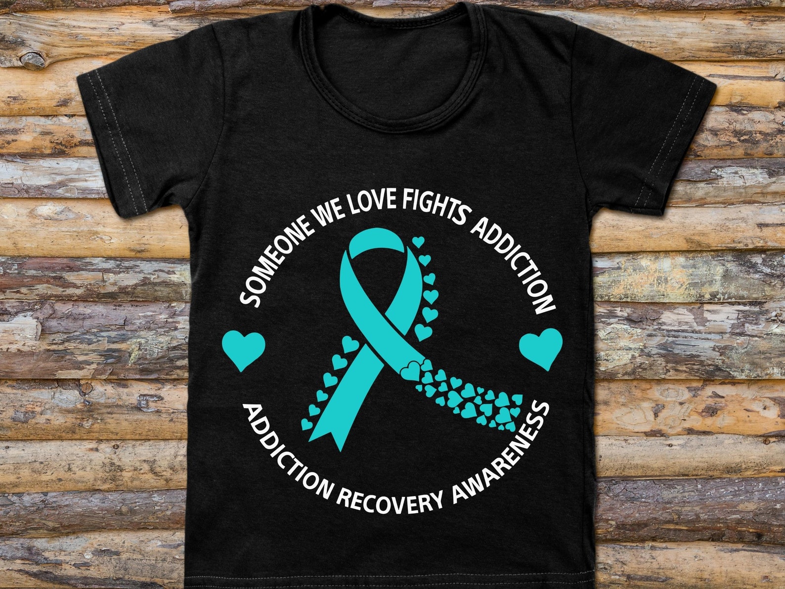 Addiction Recovery Awareness Png Svg, Someone We Love Fights Addiction ...