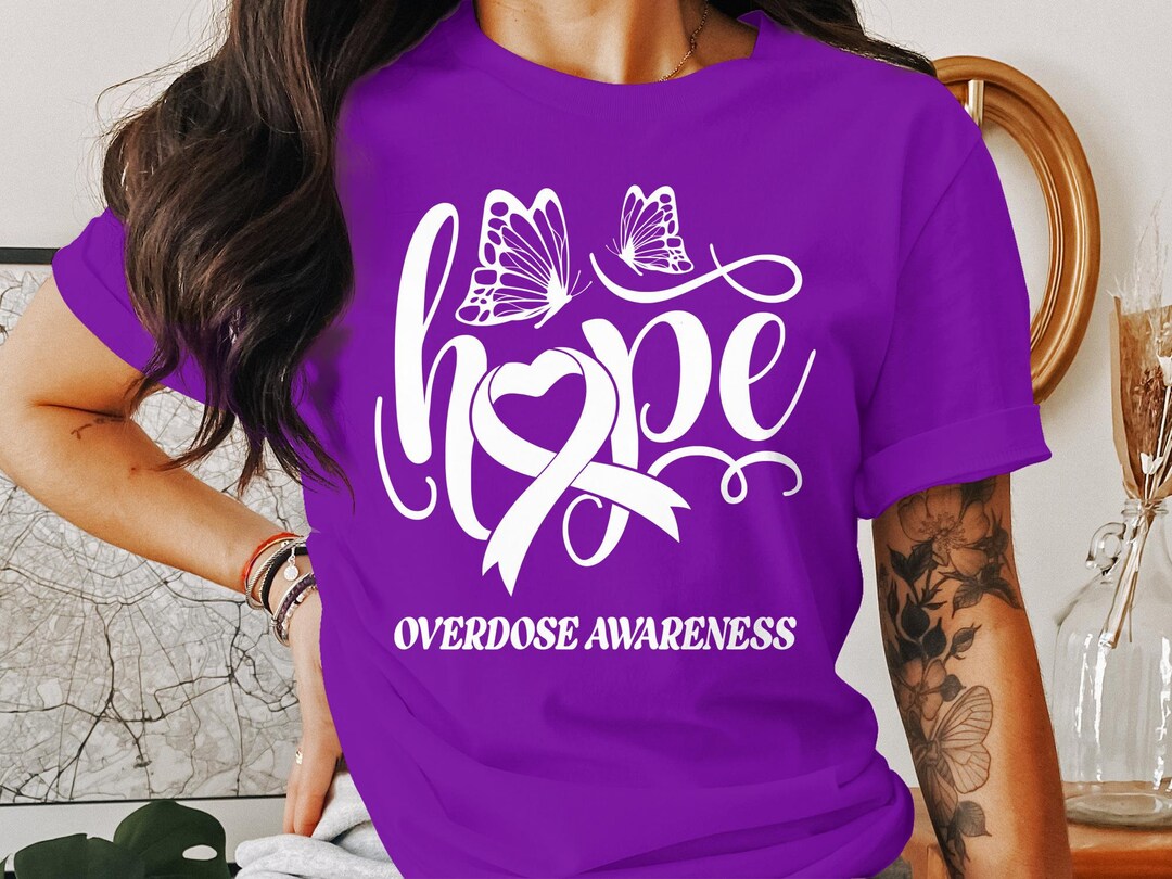 Overdose Awareness Svg Png, , Cricut Sublimation Design, Printable Svg ...