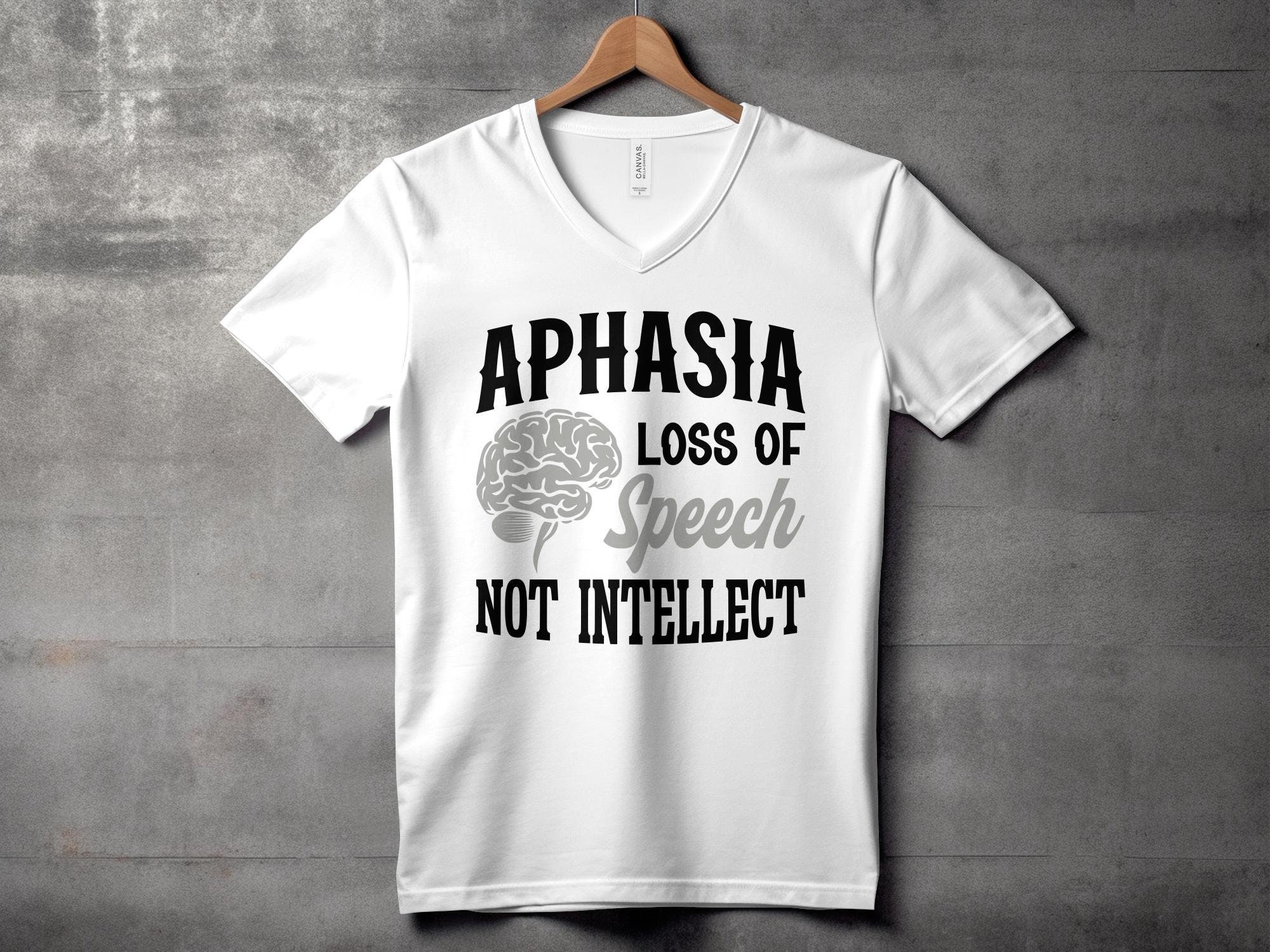 Aphasia Awareness Svg Png, Loss of Speech Not Intellect, Cricut ...