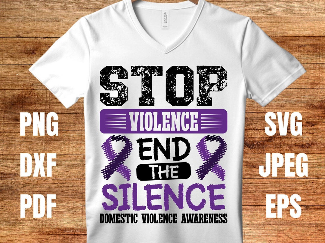 Domestic Violence Awareness Svg Png, Stop Domestic Violence, Cricut ...