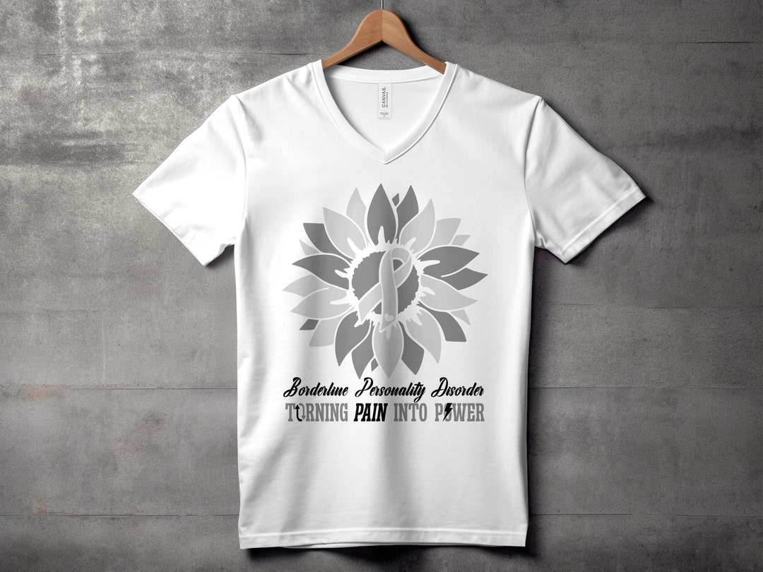 Borderline Personality Disorder Awareness Svg Png, Turning Pain Into ...