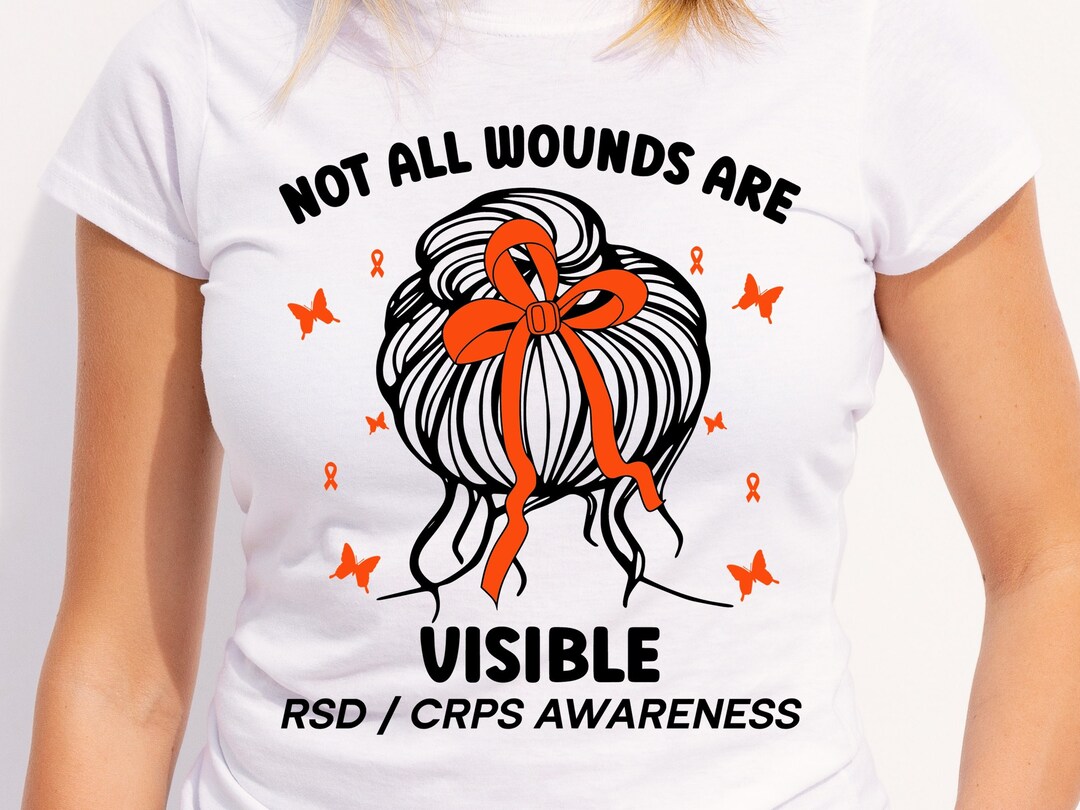 CRPS Awareness Svg Png, Not All Wounds Are Visible, CRPS Awareness ...