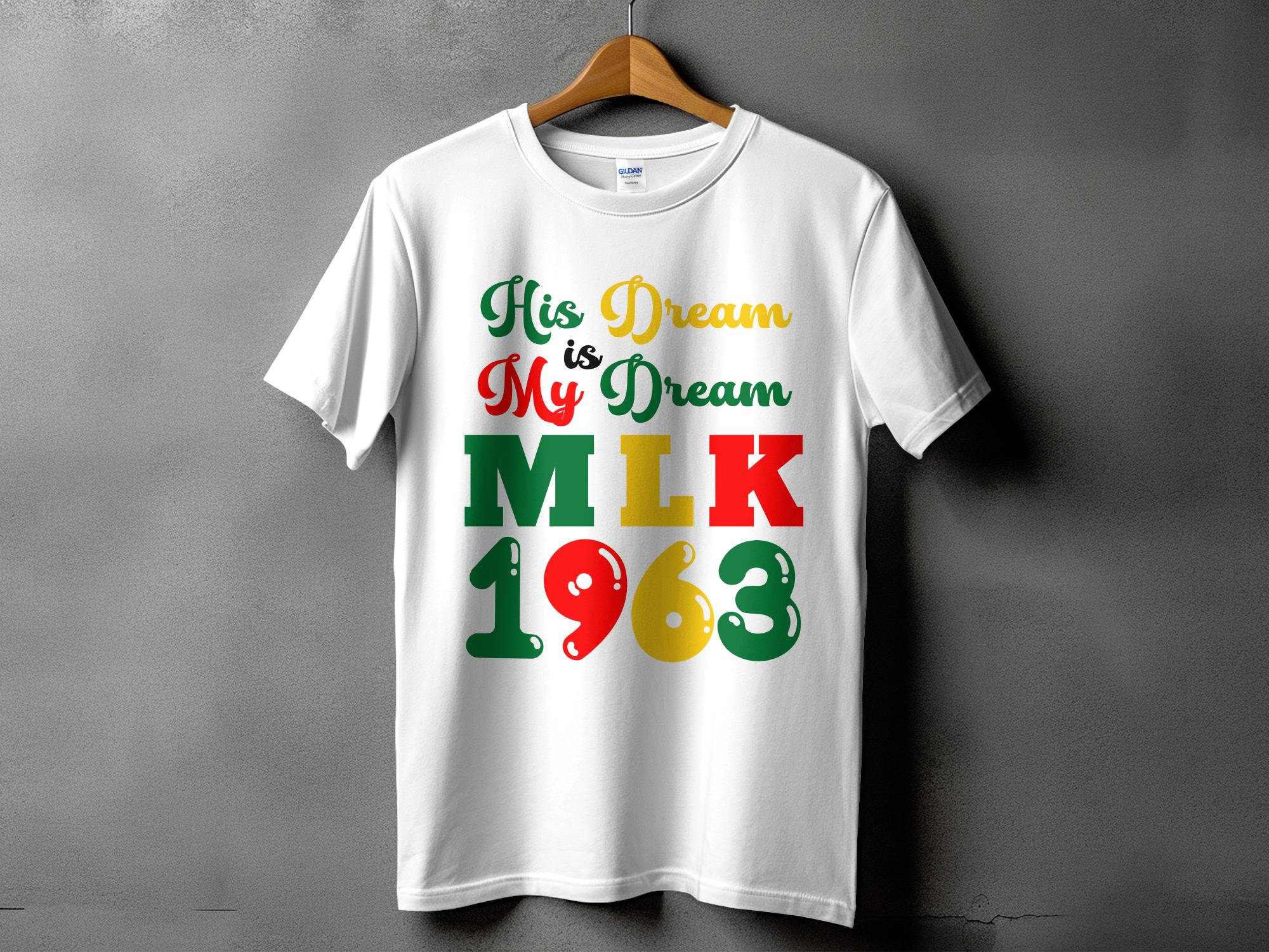 MLK Day Svg Png, His Dream is My Dream, Cricut Sublimation Design ...