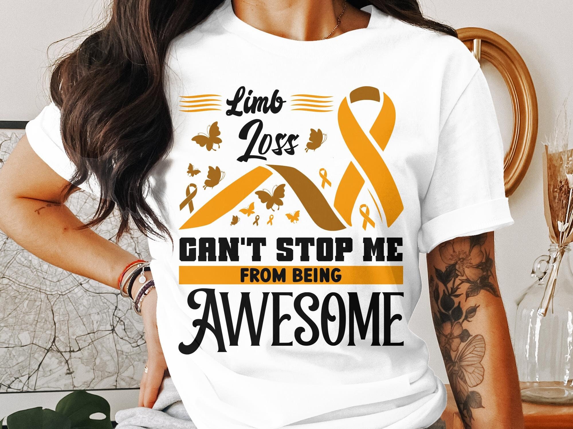 Limb Loss Awareness Svg Png, Limb Loss Can't Stop Me, Cricut ...