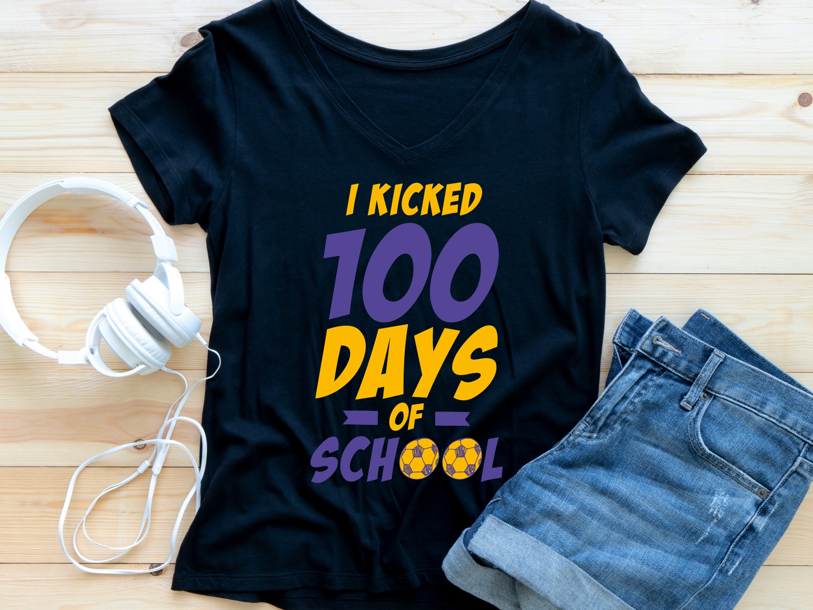 100 Days of School Svg Png 100 Days of Shool Shirt (Download Now) - Etsy