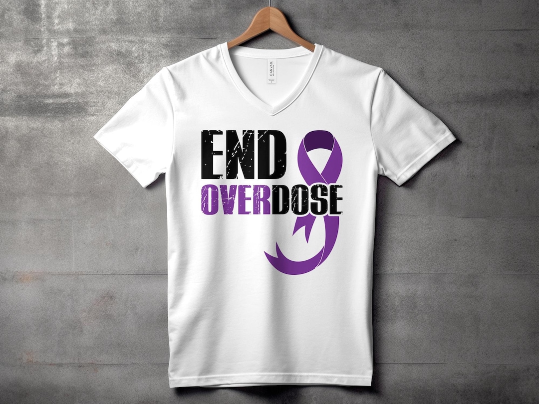 Overdose Awareness Svg Png, End Overdose Svg, Cricut Sublimation Design ...