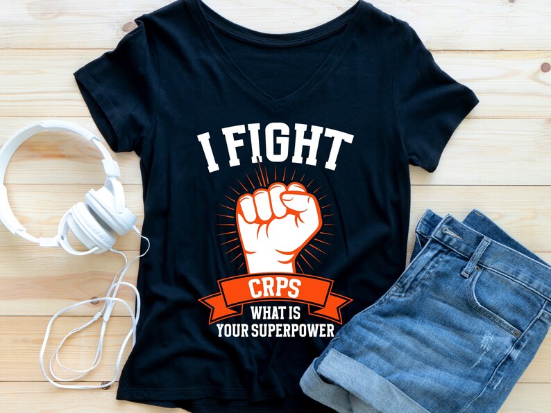 CRPS Awareness Svg Png, I Fibht, What's Your Superpower, CRPS Awareness ...