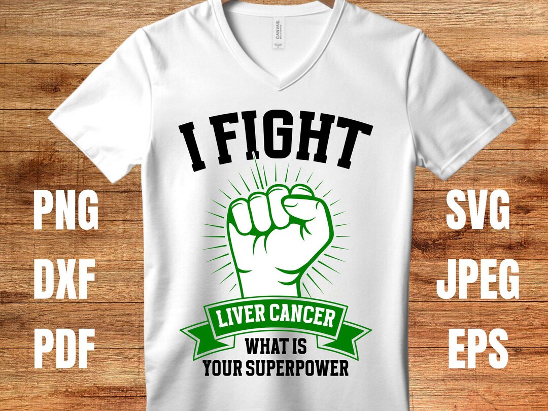 Liver Cancer Awareness Svg Png, I Fight Liver Cancer, Cricut ...