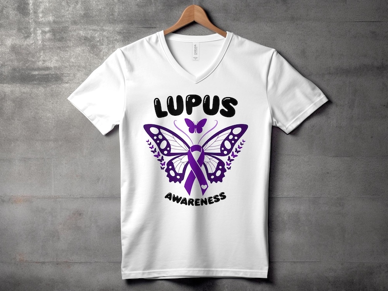 Lupus Awareness Svg Png, Lupus Awareness Butterfly, Cricut Sublimation ...