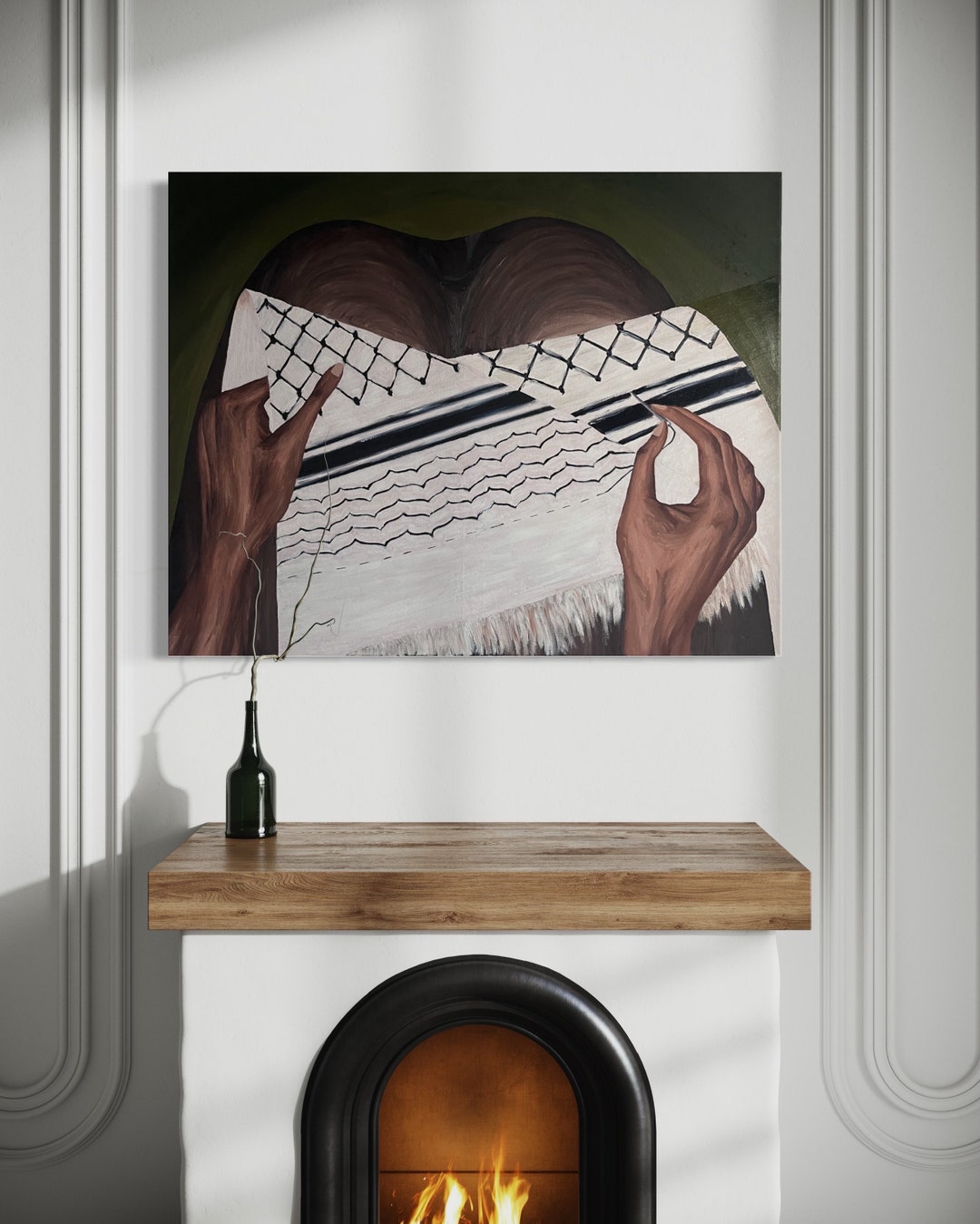 Keffiyeh Print - Etsy
