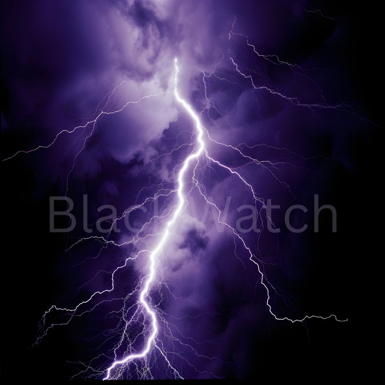 Lightning Themed Photography Backgrounds, Photoshop Overlay, Studio ...