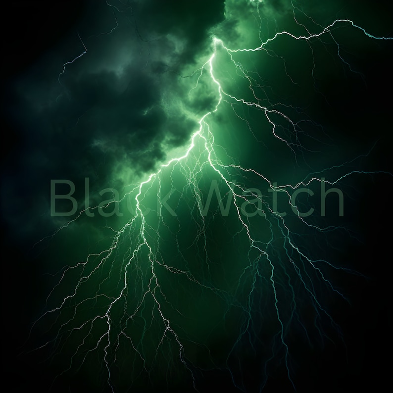 Lightning Themed Photography Backgrounds, Photoshop Overlay, Studio ...