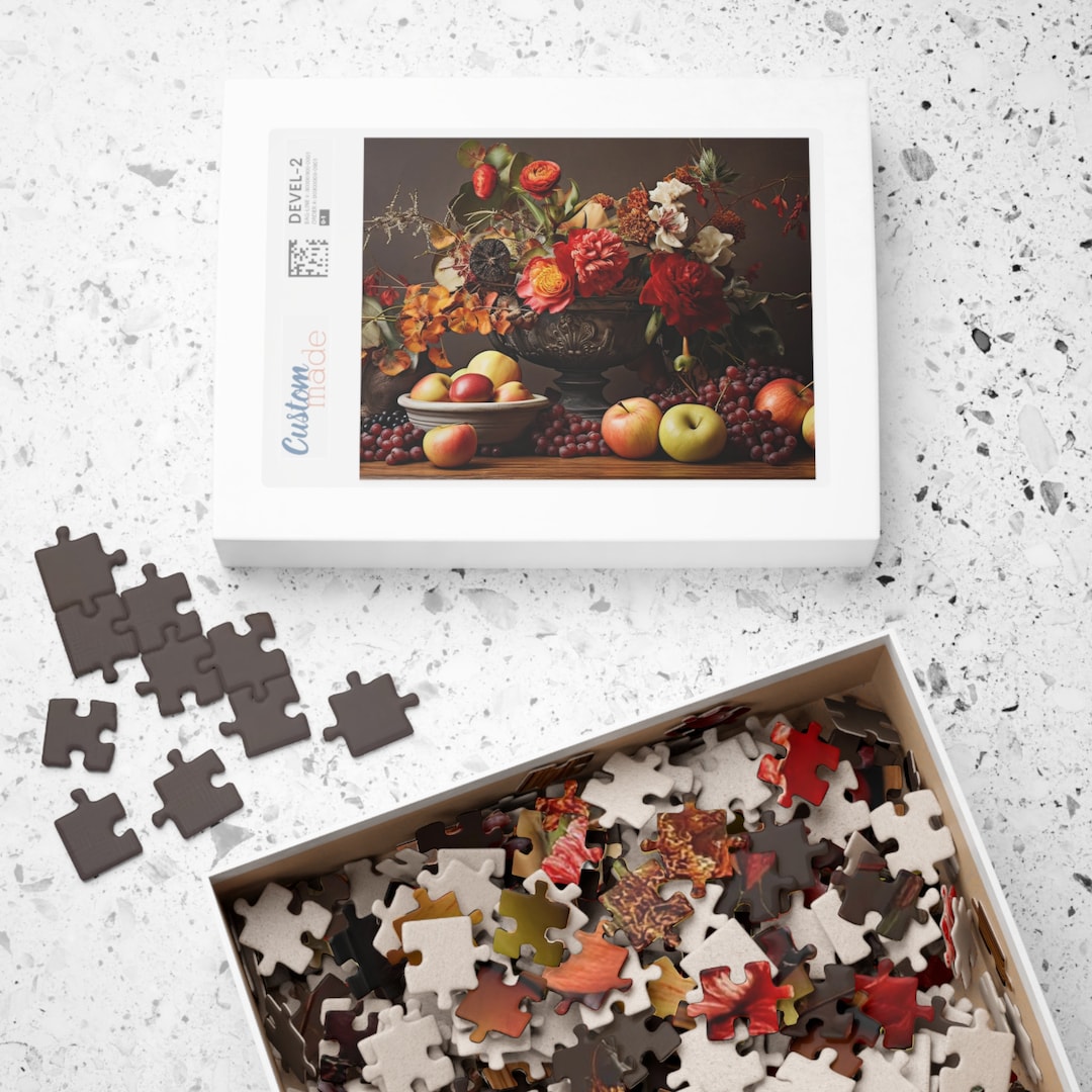 Classic Still Life Harvest Jigsaw Puzzle 110, 252, 520, 1014-piece - Etsy