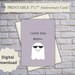 I Love You Boo Printable Card, Funny Anniversary Card, Printable ...