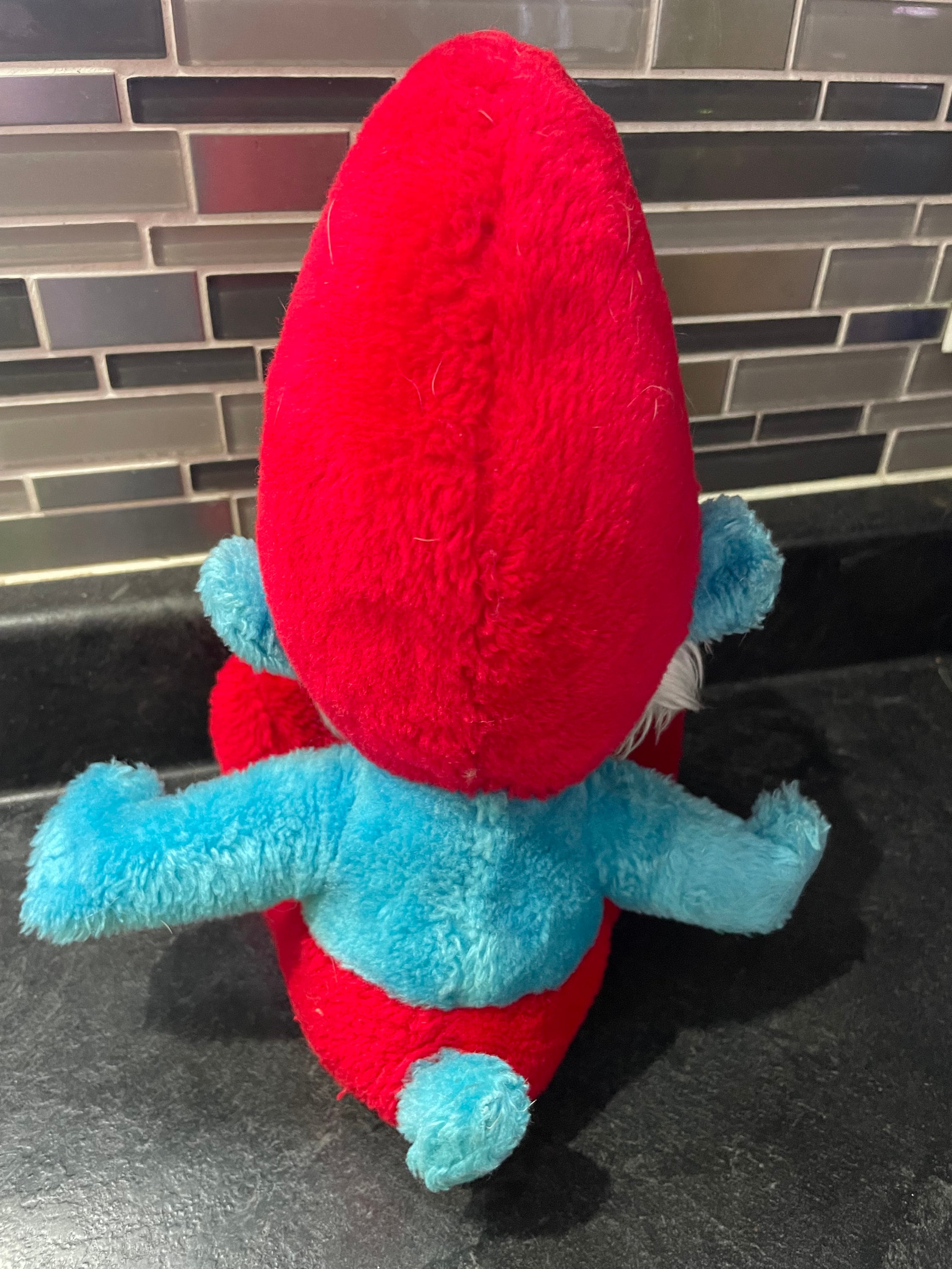 1979 Vintage Poppa Smurf Plush Toy - Etsy