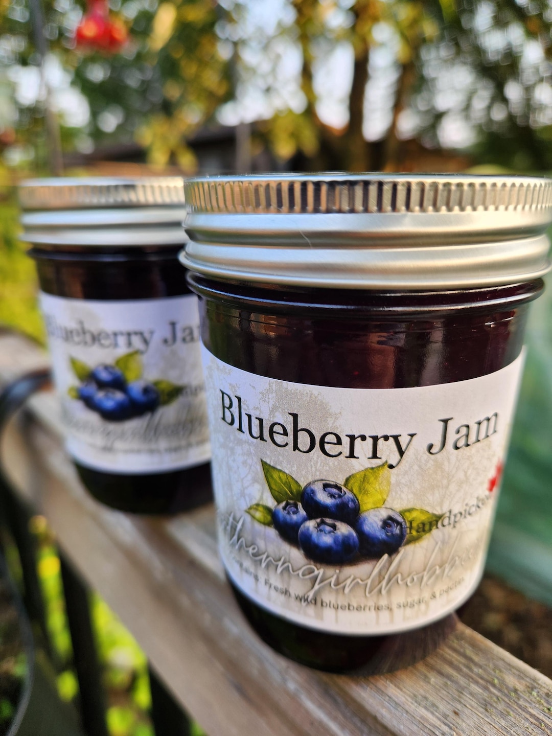 Canadian Wild Blueberry Jam 250 Ml - Etsy