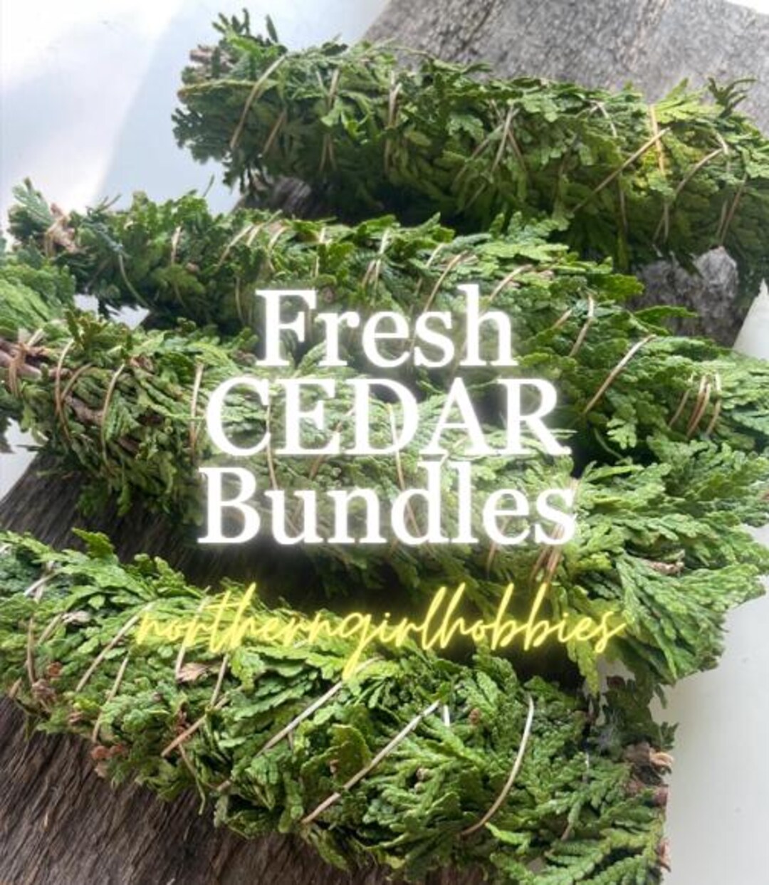 Fresh Cedar Bundle for Smudging/incense/meditation (6-8 Inches) - Etsy