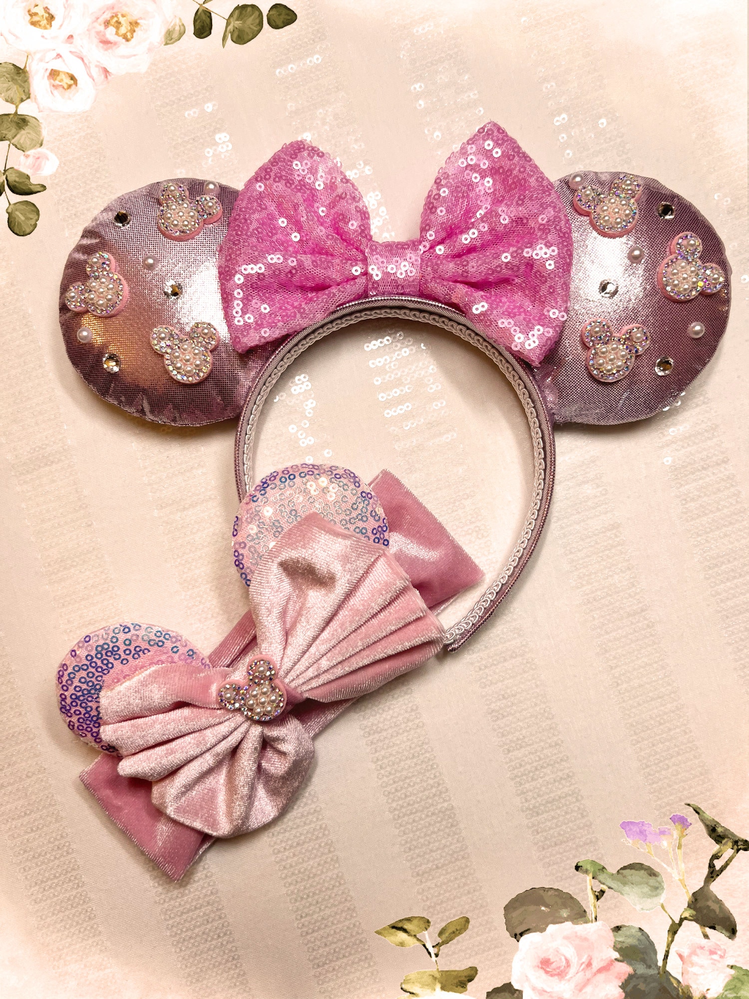 Barbie Minnie Mouse Ears Barbie Disney Ears Mommy and Me - Etsy