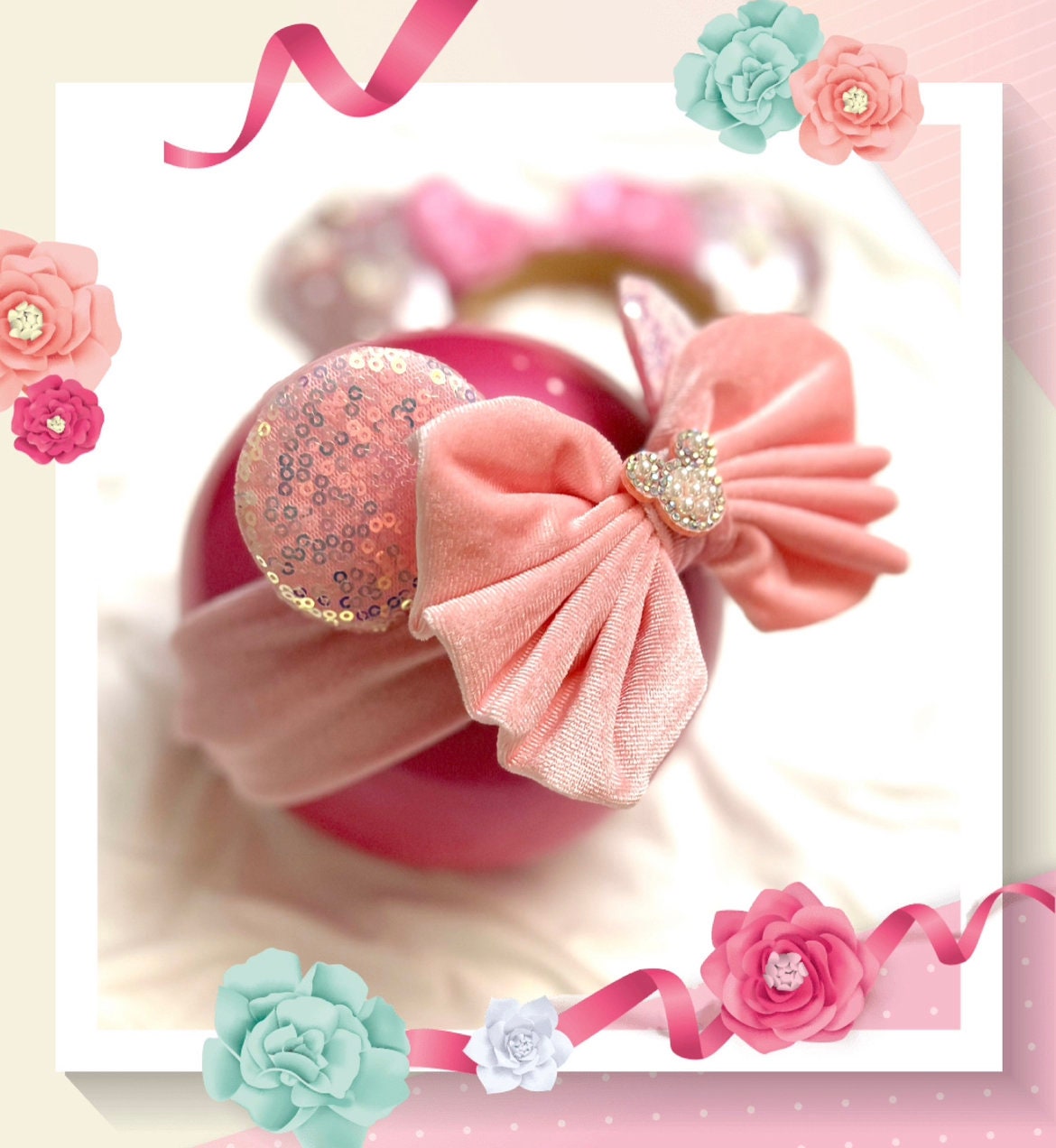 Barbie Minnie Mouse Ears Barbie Disney Ears Mommy and Me - Etsy