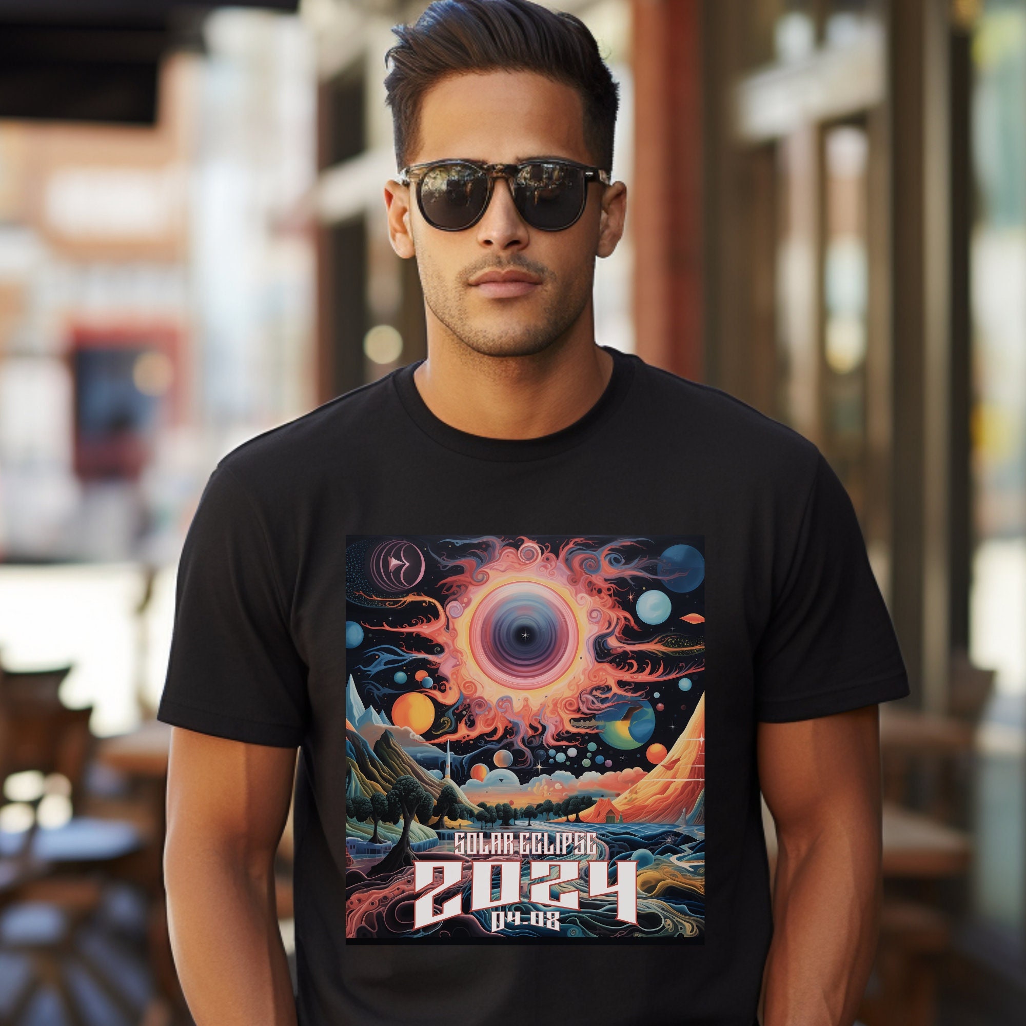 Solar Eclipse Shirt, Eclipse 2024 T-shirt, Eclipse Souvenir, Totality ...