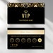 VIP Loyalty Card, Customer VIP Card, Hair Stylist, Discount Card, Spa ...