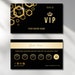VIP Loyalty Card, Customer VIP Card, Hair Stylist, Discount Card, Spa ...