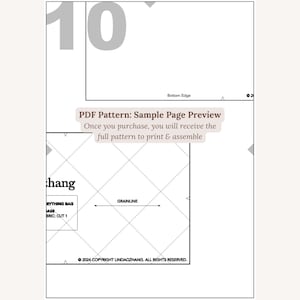 Everything Shoulder Bag PDF Sewing Pattern | Quilted Puffer Style ...