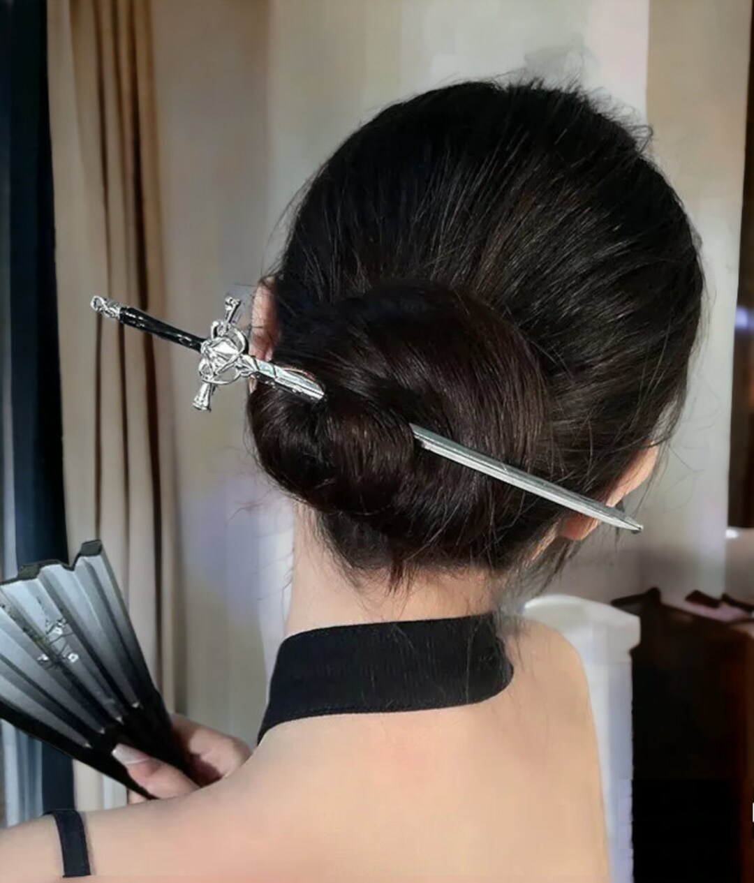 Sword Hairpin Cosplay Accessories Punk Sword Hairpins Sword - Etsy UK