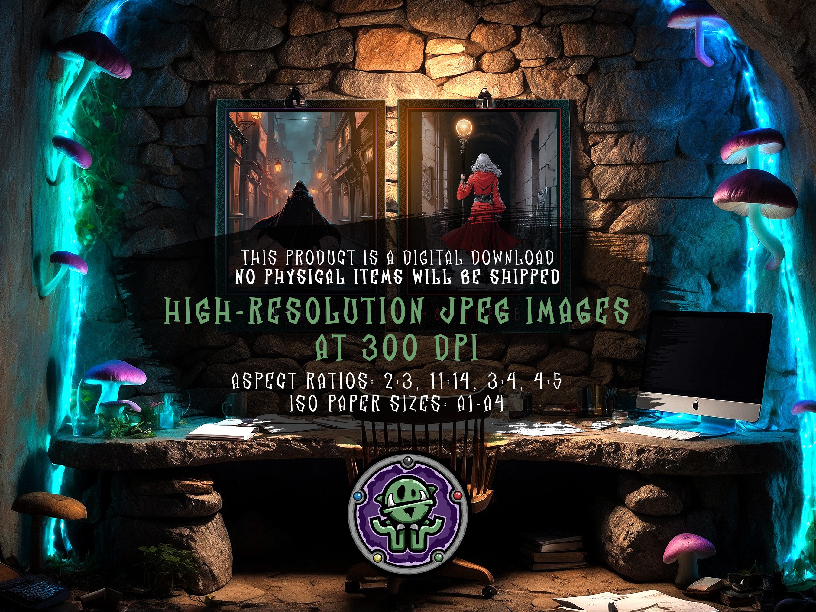 Dnd 5e Character Class Digital Poster Bundle, 26 Male and Female ...