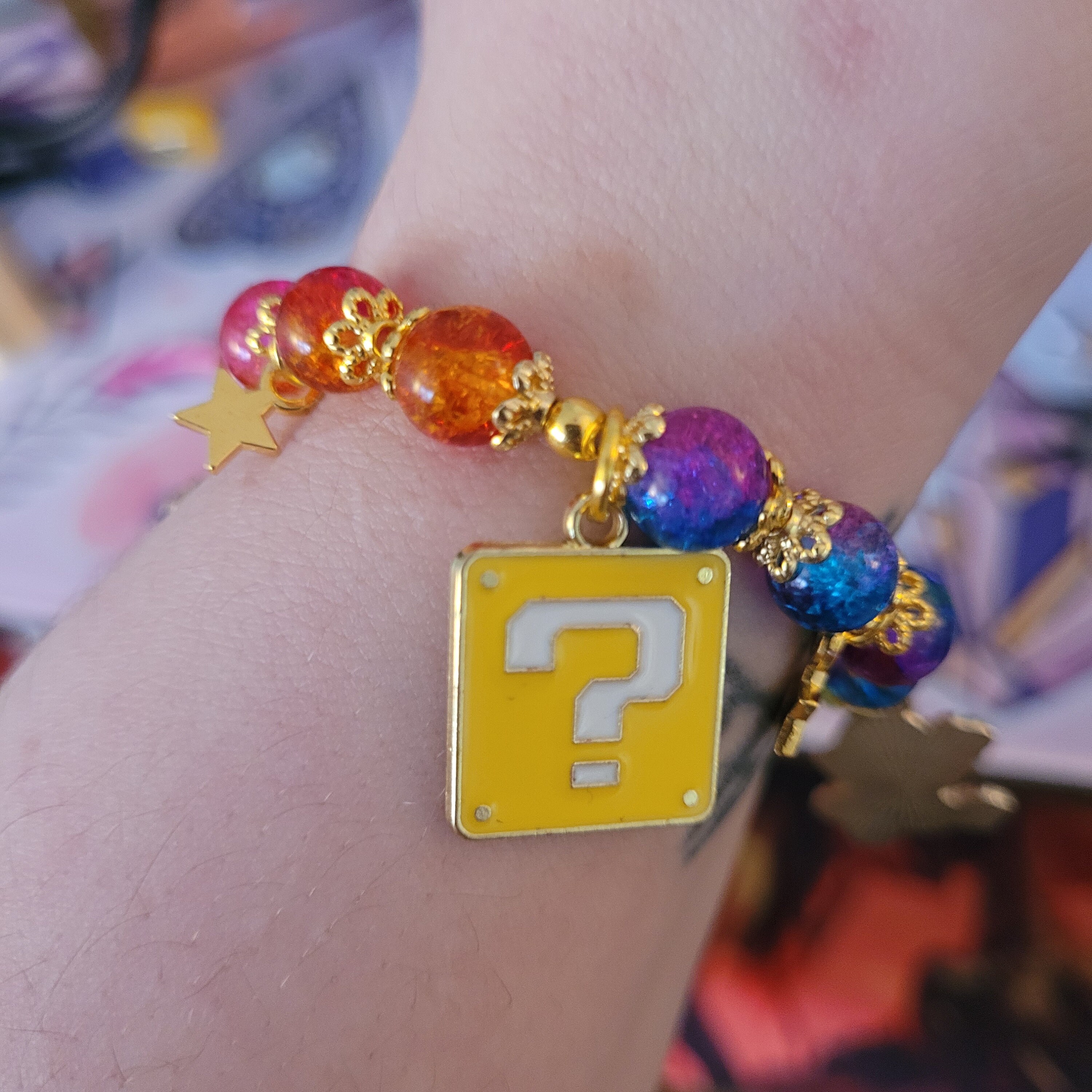 Super Mario Bros Bracelet Set Mario - Etsy