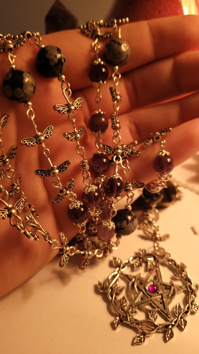 Custom Crystal Rosary - Etsy