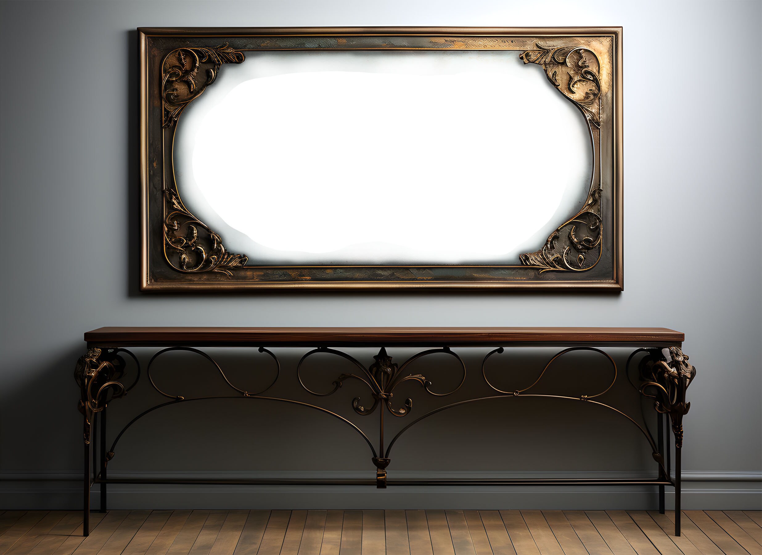 1 Vintage Frame Psd Mockup, Photoshop I Minimalist Mockup I Frame ...