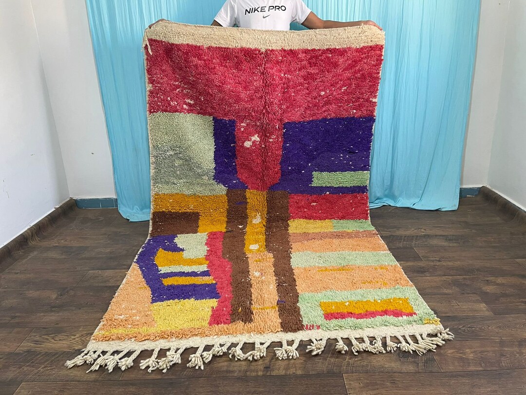 Ready to Ship Rug custom Moroccan Area Rug berber Rug Hand - Etsy
