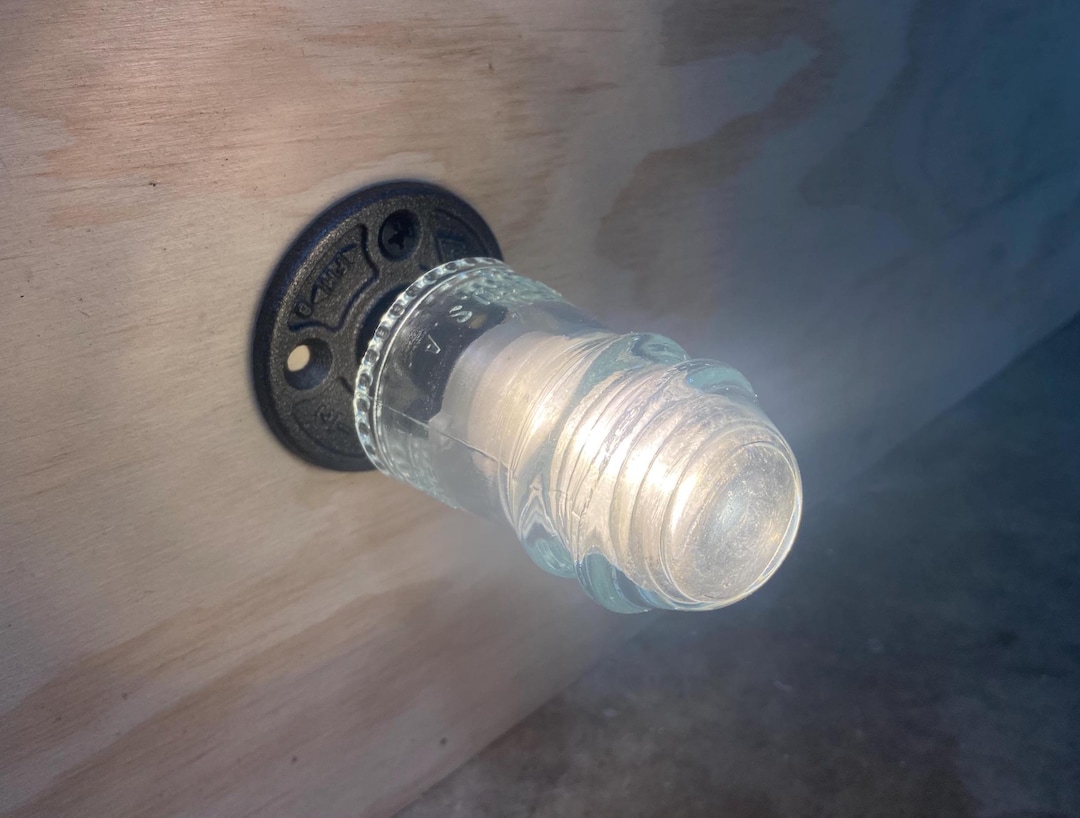 Glass Insulator Pin Adapters to 1/2" NPT, LED Light Bulb Compatible - Etsy