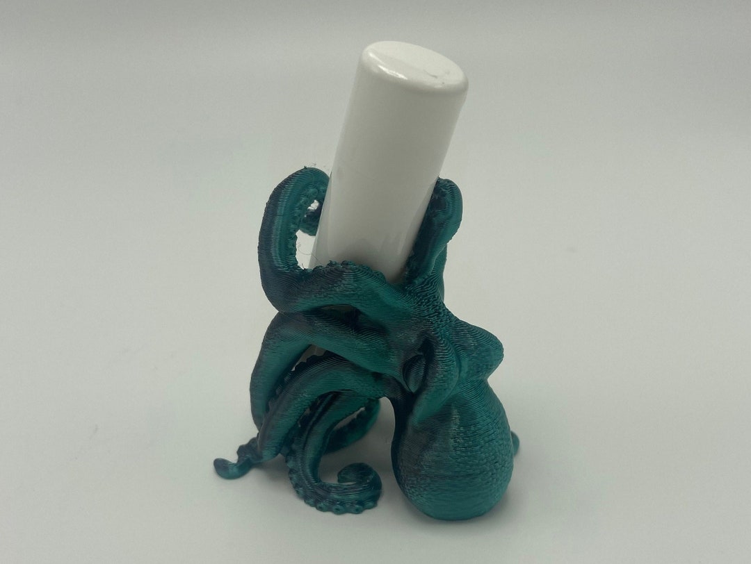 Tiny Octopus Lip Balm/lip Stick Holder - Etsy