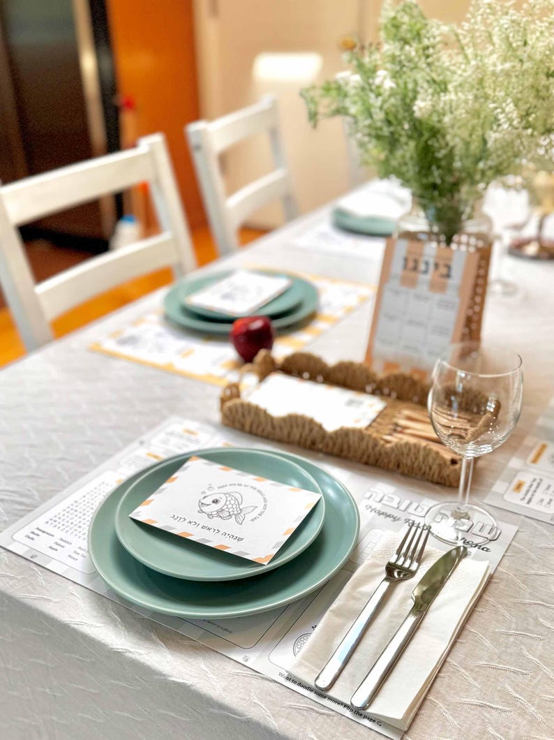 Rosh Hashanah Printable Activity Kit | Digital Download | Family Games ...