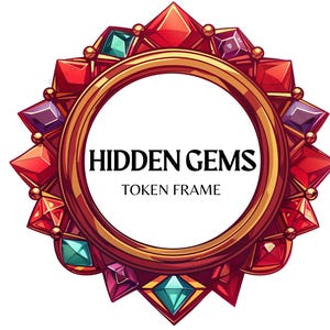 D&D Hidden Gems Token Border Frames, Anime Style RPG Tokens, Dungeon ...