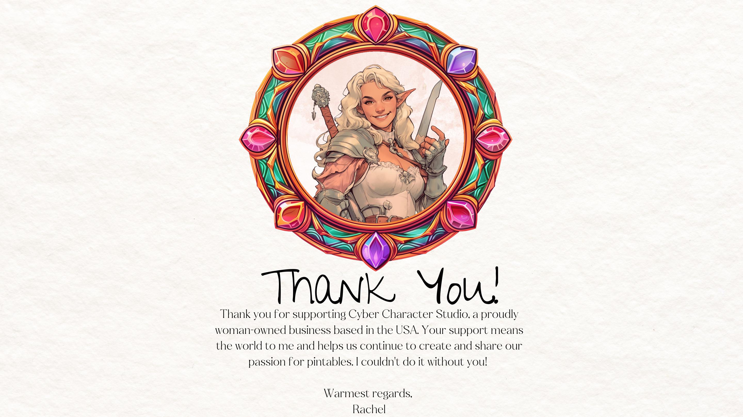 D&D Tokens Border Frames, Stained Glass Anime Style RPG Tokens, Dungeon ...