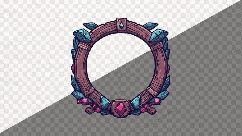 D&D Gemstone Token Border Frames, Anime Style RPG Tokens, Dungeon ...