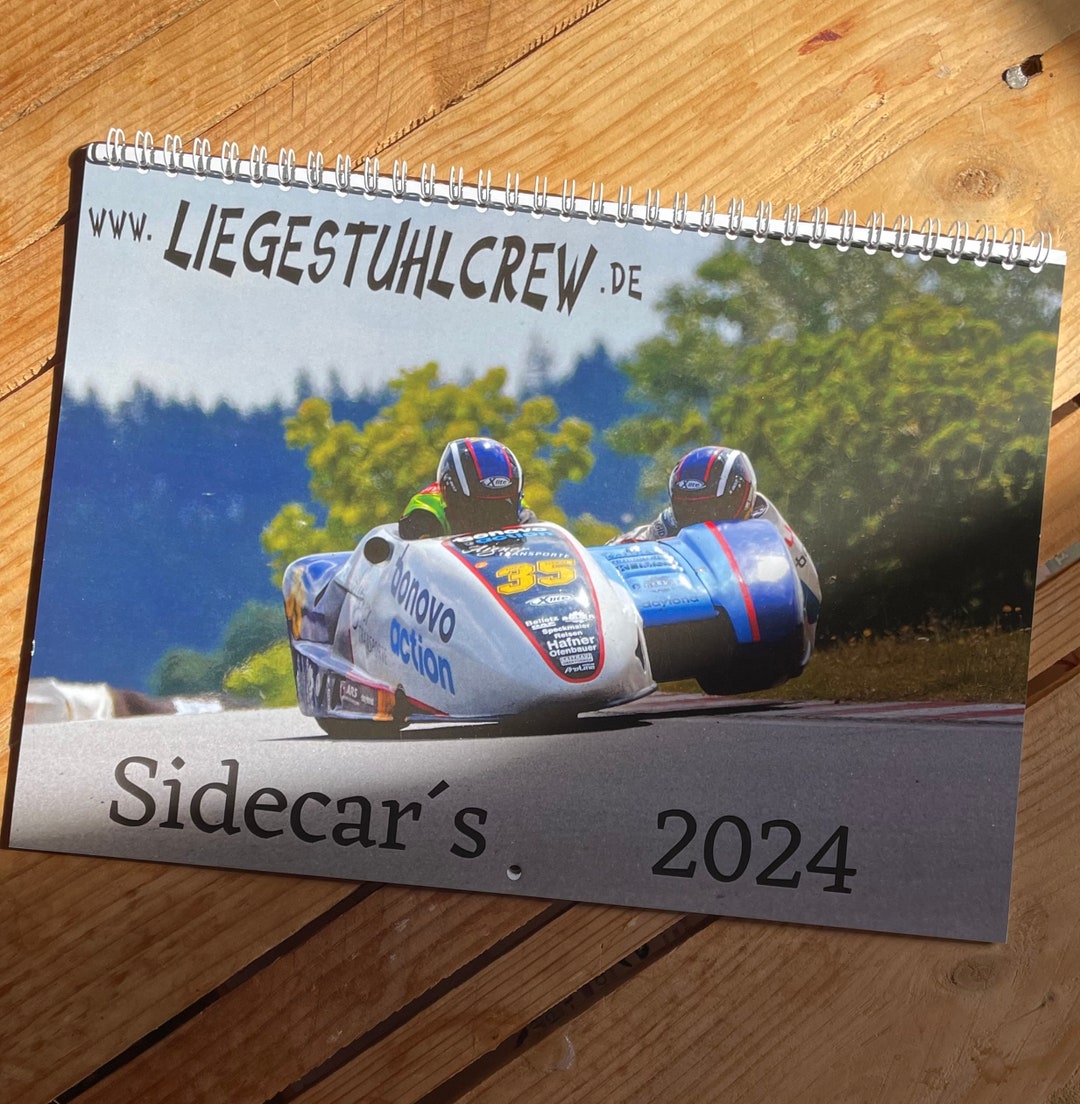 Sidecar Calendar 2024 - Etsy