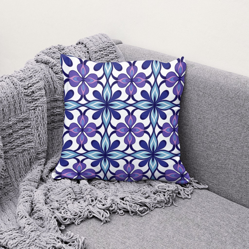 Arabesque Style Seamless Pattern Bundle Digital Paper Pack Cool Tones ...