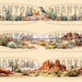 Watercolor Desert Borders Clipart Bundle I Scenery, Natural Tones ...