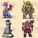 8-bit Retro RPG Clipart: Retro Pixel Art Gaming Asset Graphics (PNG ...