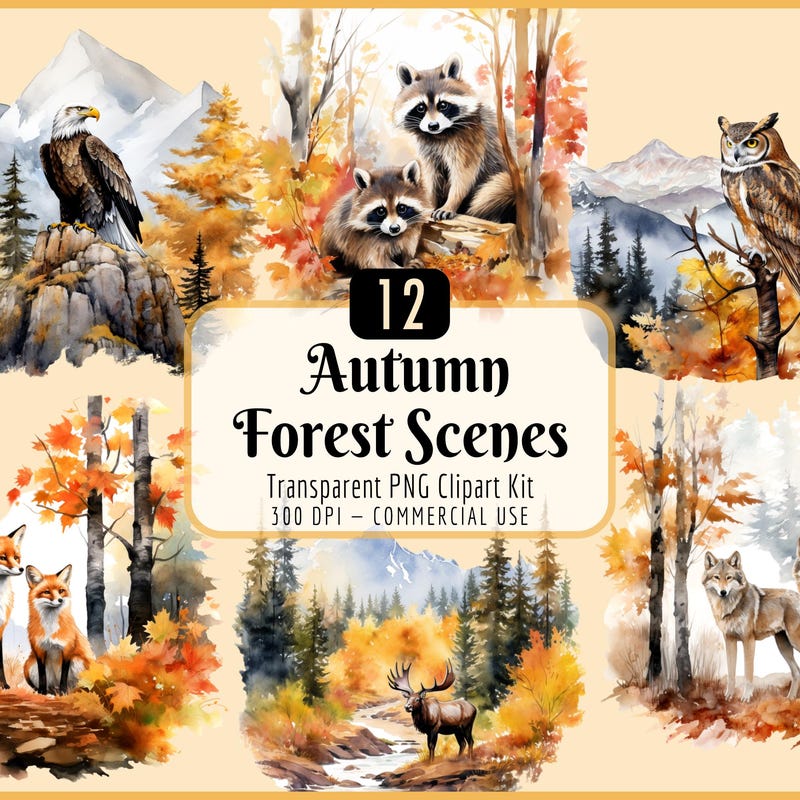 Fall Scenes - Etsy
