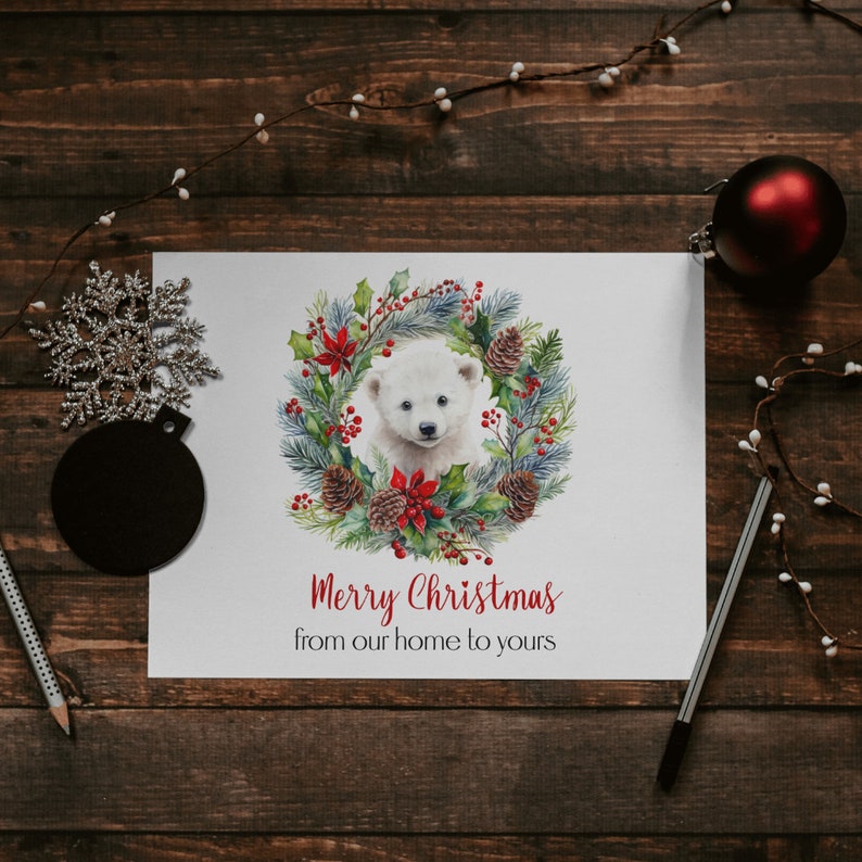 Holiday Wreath Buddies Clipart Kit | Watercolor, Classic Christmas ...