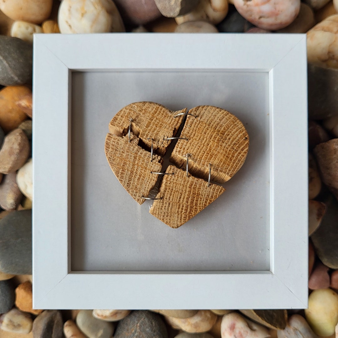 Miniature My Mended Heart in English Oak - Etsy