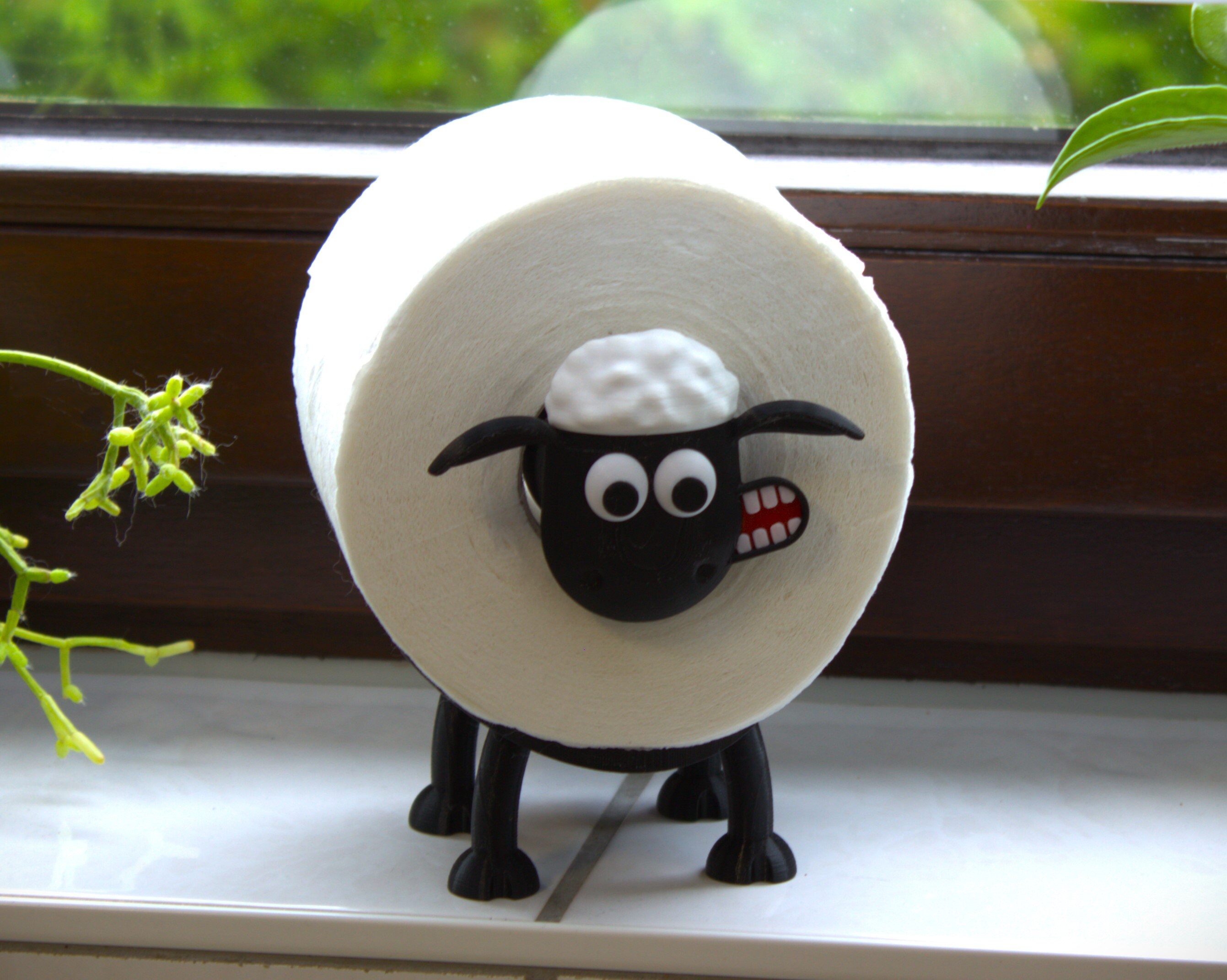 Frecher Schaf-Toilettenpapierhalter - Etsy.de