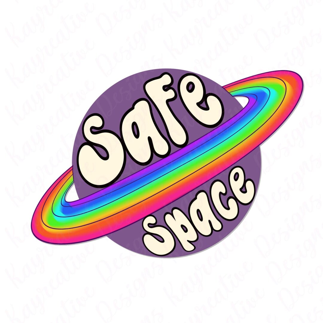 Safe Space Digital Download, Original Artwork, LGQBT Designs, Same Love ...