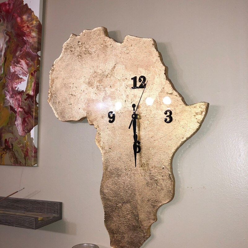 Africa Clock - Etsy